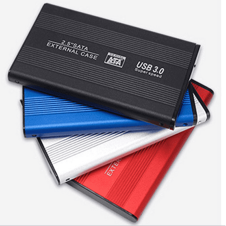 External Hard Drive Disk Case Storage Devices 2.5'' USB3.0 SATA High ...