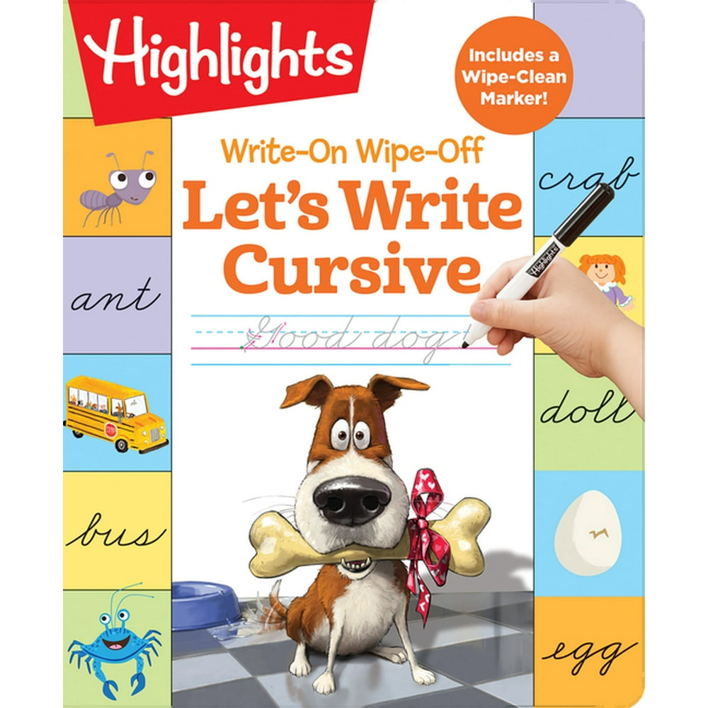 Highlights Write-On Wipe-Off Fun to Learn Activity Books: Write-On Wipe ...
