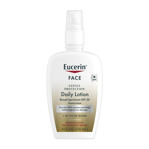 Eucerin Daily Protection Spf 30, Lightweight Face Lotion, Sensitive ...