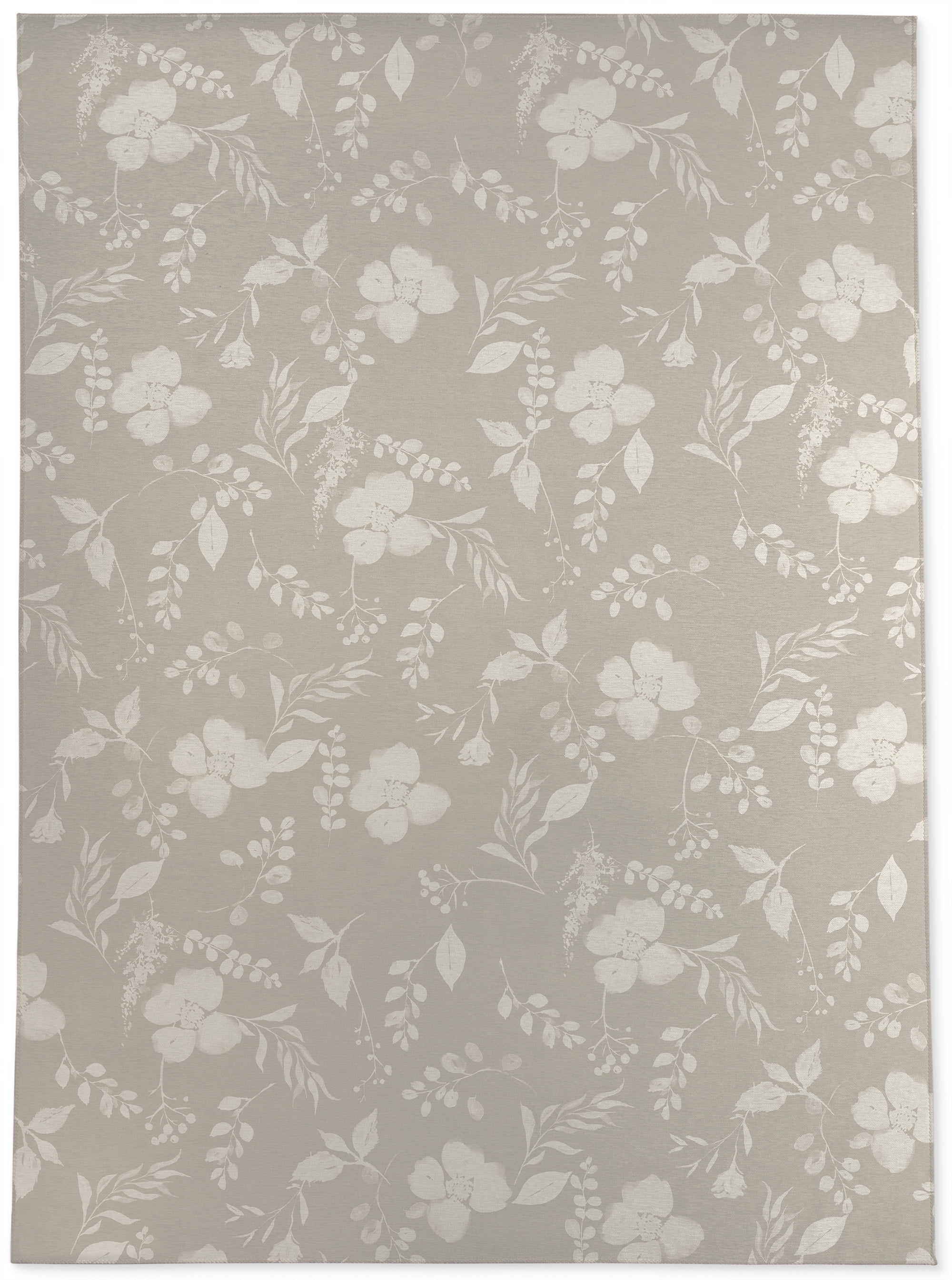 TRANSPARENT FLOWER TAUPE Outdoor Rug By Kavka Designs - Walmart.com
