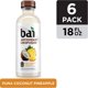 Bai Cocofusions Puna Coconut Pineapple, Antioxidant Infused, Coconut ...