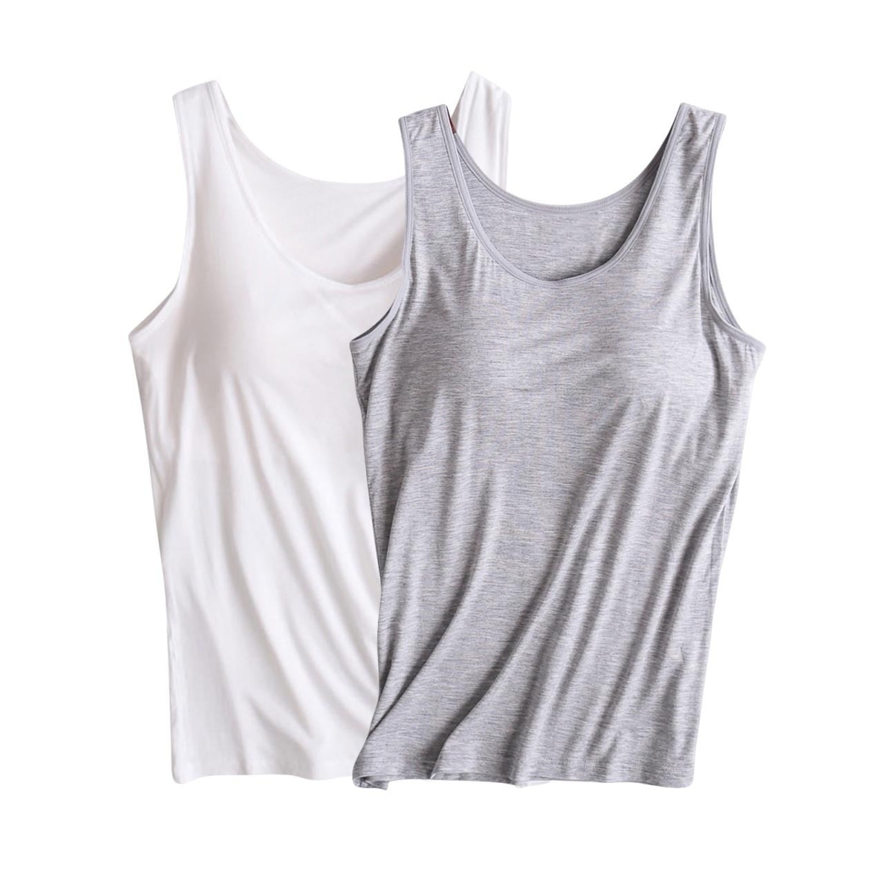 Click here for Yuyuzo Plus Size Womens Tank Tops With Built In Br... prices