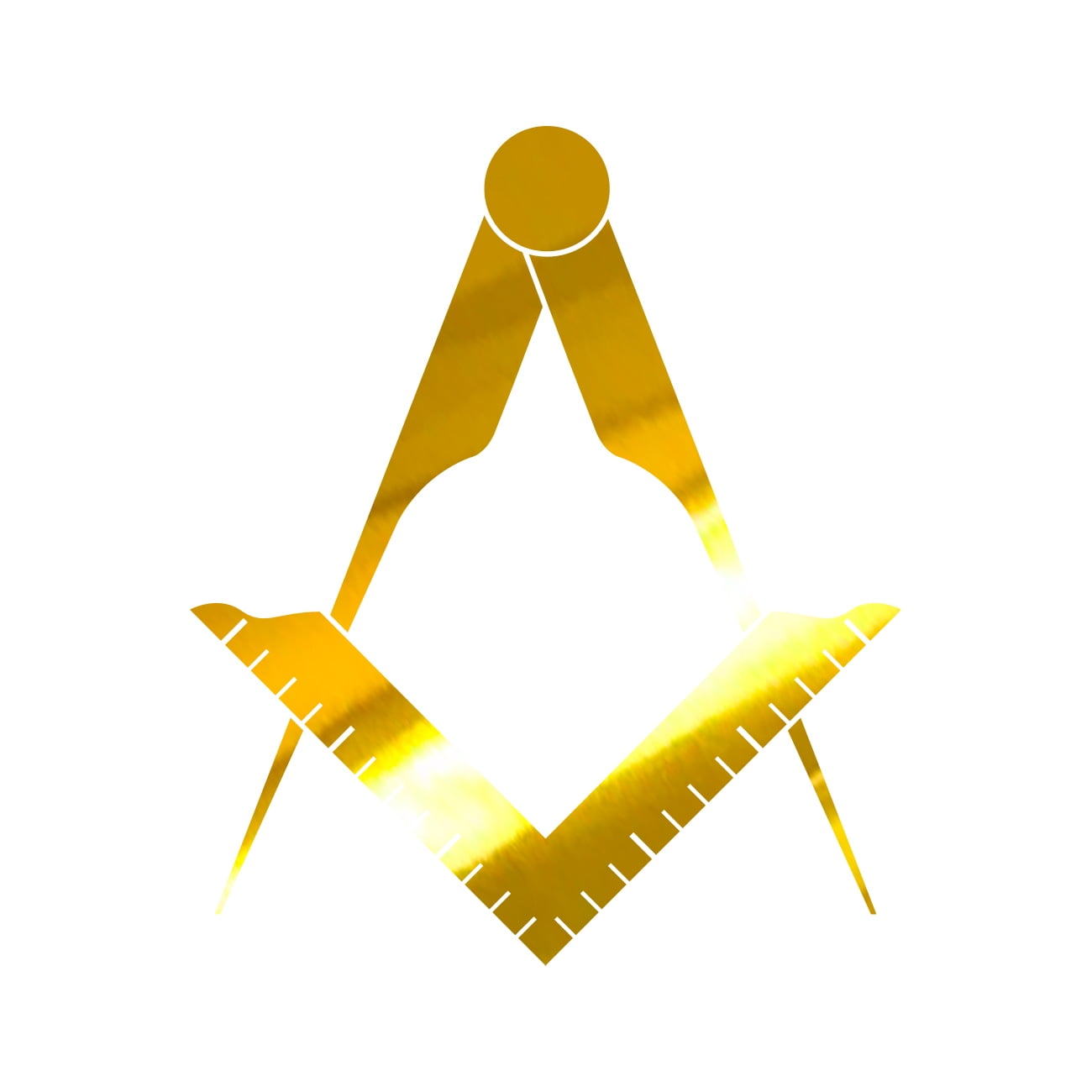 Freemasonry Emblem Sticker Decal Die Cut - Self Adhesive Vinyl ...