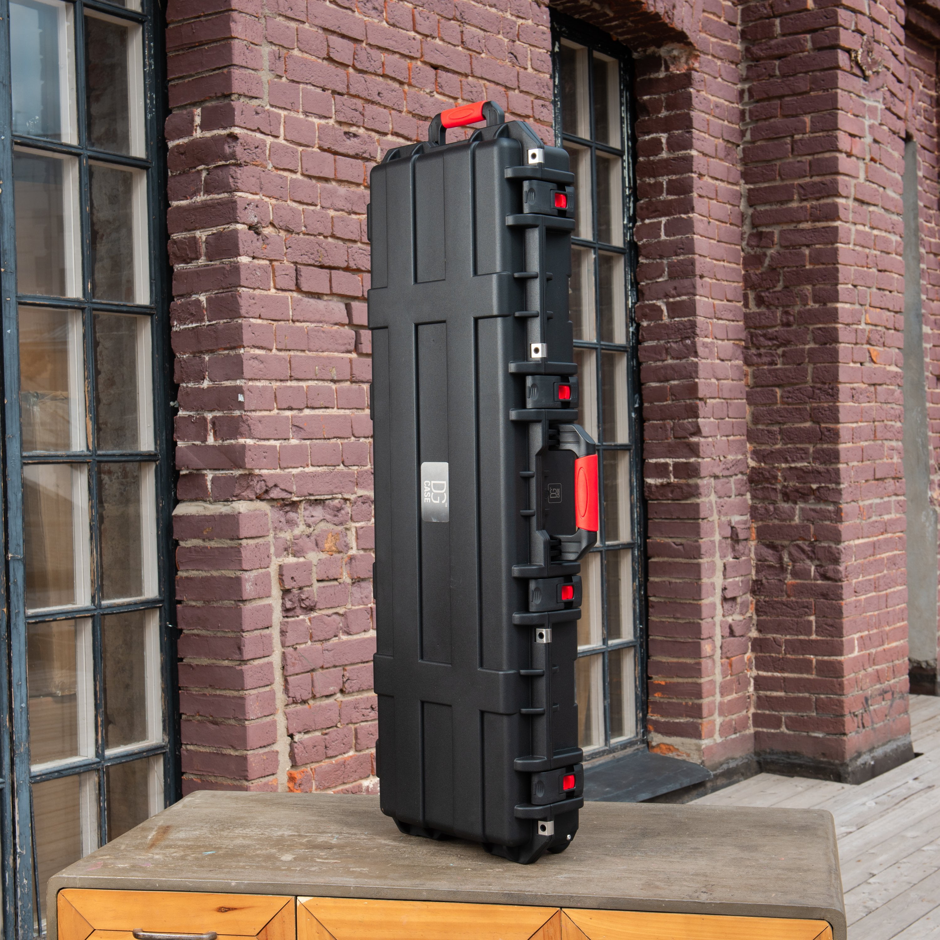 46" Long Hard case for gun, stands, Astera lights, Wifi repeaters ...