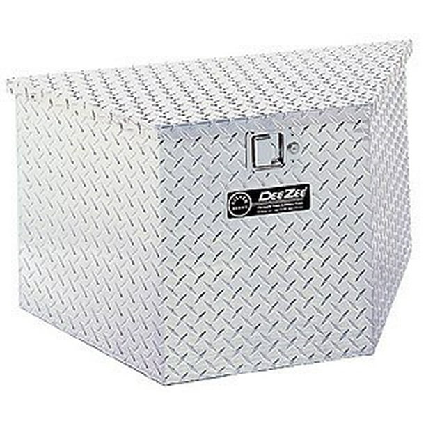 Dee Zee 91716 Triangle Trailer Tool Box - Walmart.com