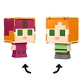Minecraft Flippin’ Figs Alex & Axolotl Figures 2-Pack, 2-in-1 Fidget ...