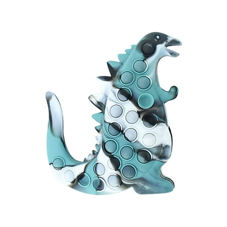 3D Godzilla Pop It Fidget Toys for Girls and Boys, Push Pop Bubble ...
