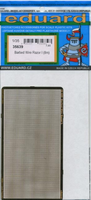 Eduard 35639 Razor Wire I for 1/35 Scale Dioramas and Model Kits ...