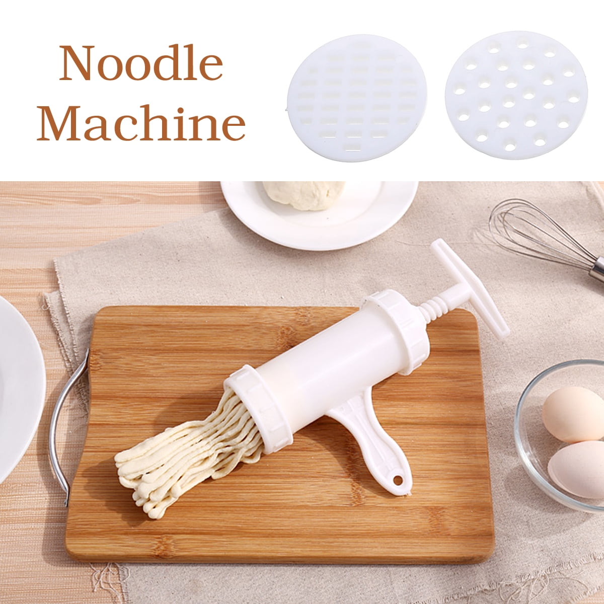 Mini Noodle Maker Pasta Machine Cutter Fruit Press Spaghetti Manual ...