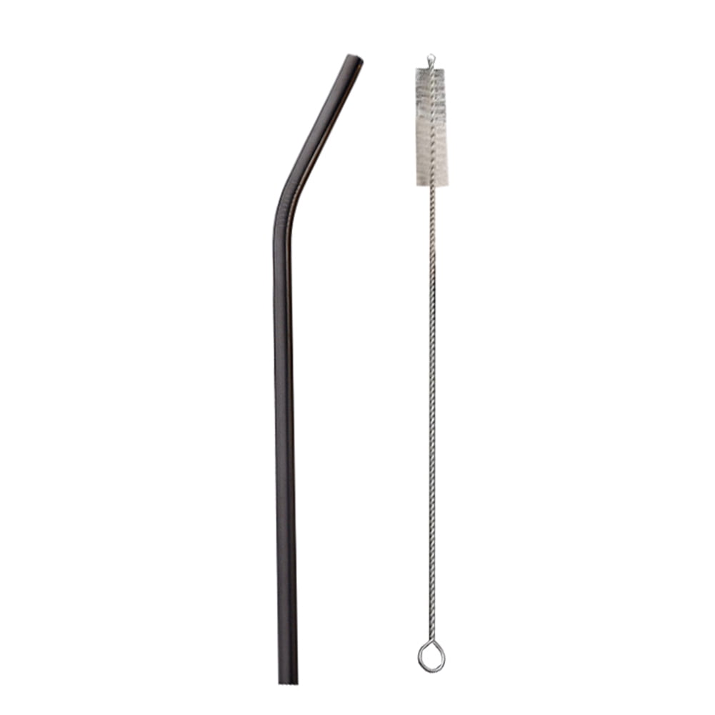 Reusable Stainless Steel Metal Straws - Long Drinking Straws Dishwasher ...