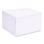 SCT Tuck-Top Bakery Boxes 19w x 14d x 4h White 50/Carton 1029 - Walmart.com