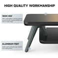 Free Shipping! Fenge Dual Monitor Stand with RGB LED Light, 42.5 Inch ...