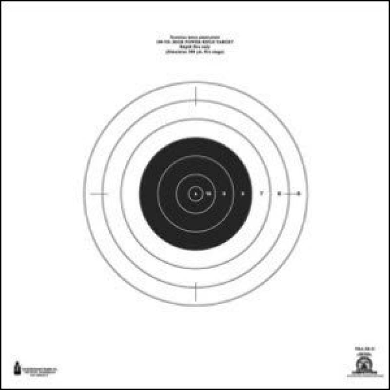 NRA 100 YARD REDUCTION OF 300 YD TARGET 100 PACK - Walmart.com