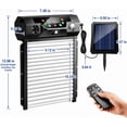 1 Set Automatic Chicken Coop Door, Solar , Roll-Up Design, Timer ...