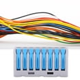 NFTIGB PCT-218 Compact Wire Connector 1 In 7 Out Quick Terminal Block ...