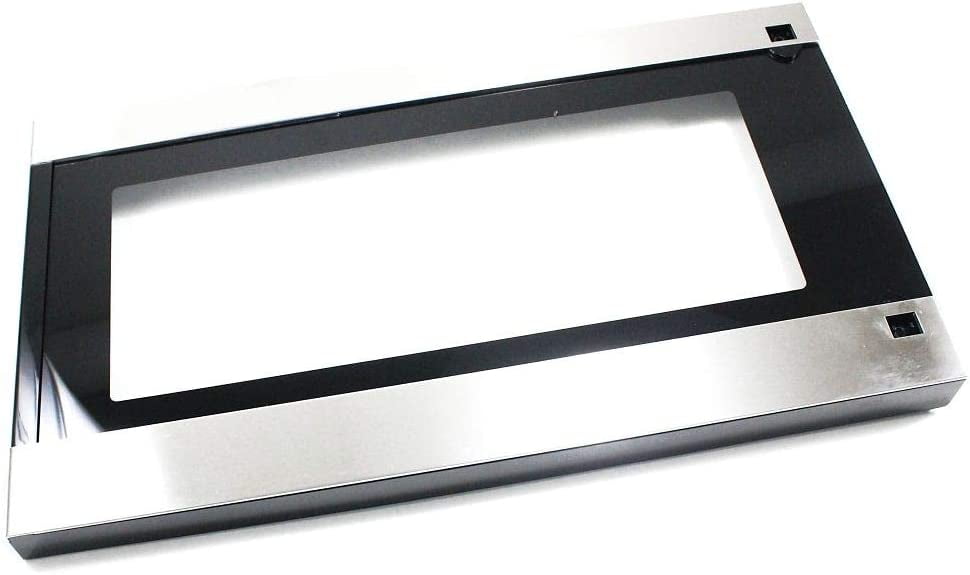 LG Genuine OEM AGM73812501 Microwave Door Outer Panel Parts Assembly ...