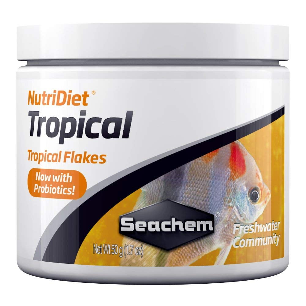 Click here for Fish Food Seachem Nutridiet Tropical Flakes 50g Pr... prices