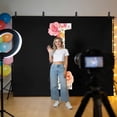 Black Letter I Flower Photography Backdrop 8x6FT, Watercolor Alphabet I ...