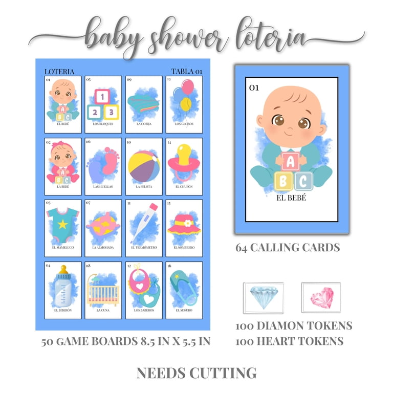 Baby Shower Cards In Spanish