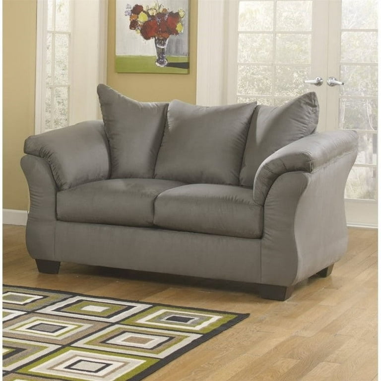 Darcy Mocha Sofa And Loveseat | Cabinets Matttroy