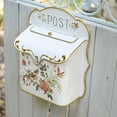 Bigfortune Mailbox Mailboxes for Homes Decoration Wall Mount Mailbox ...