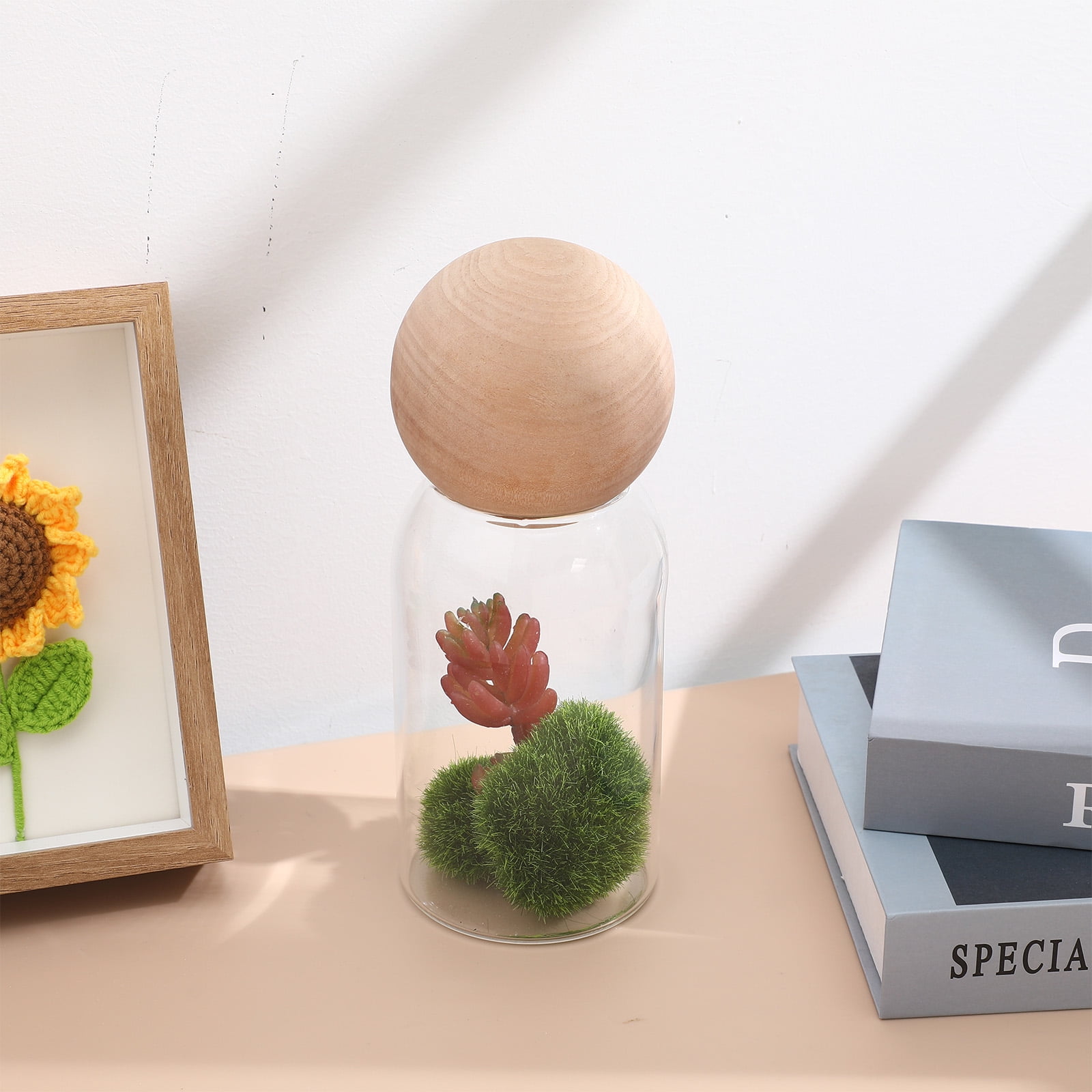 Click here for Tehaux Decorative Sphere Wooden Ball Solid Wood Di... prices