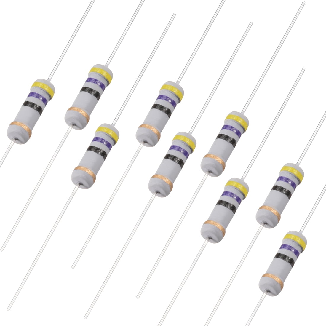 Click here for Unique Bargains 1w 47 Ohm Carbon Film Resistor 5 T... prices