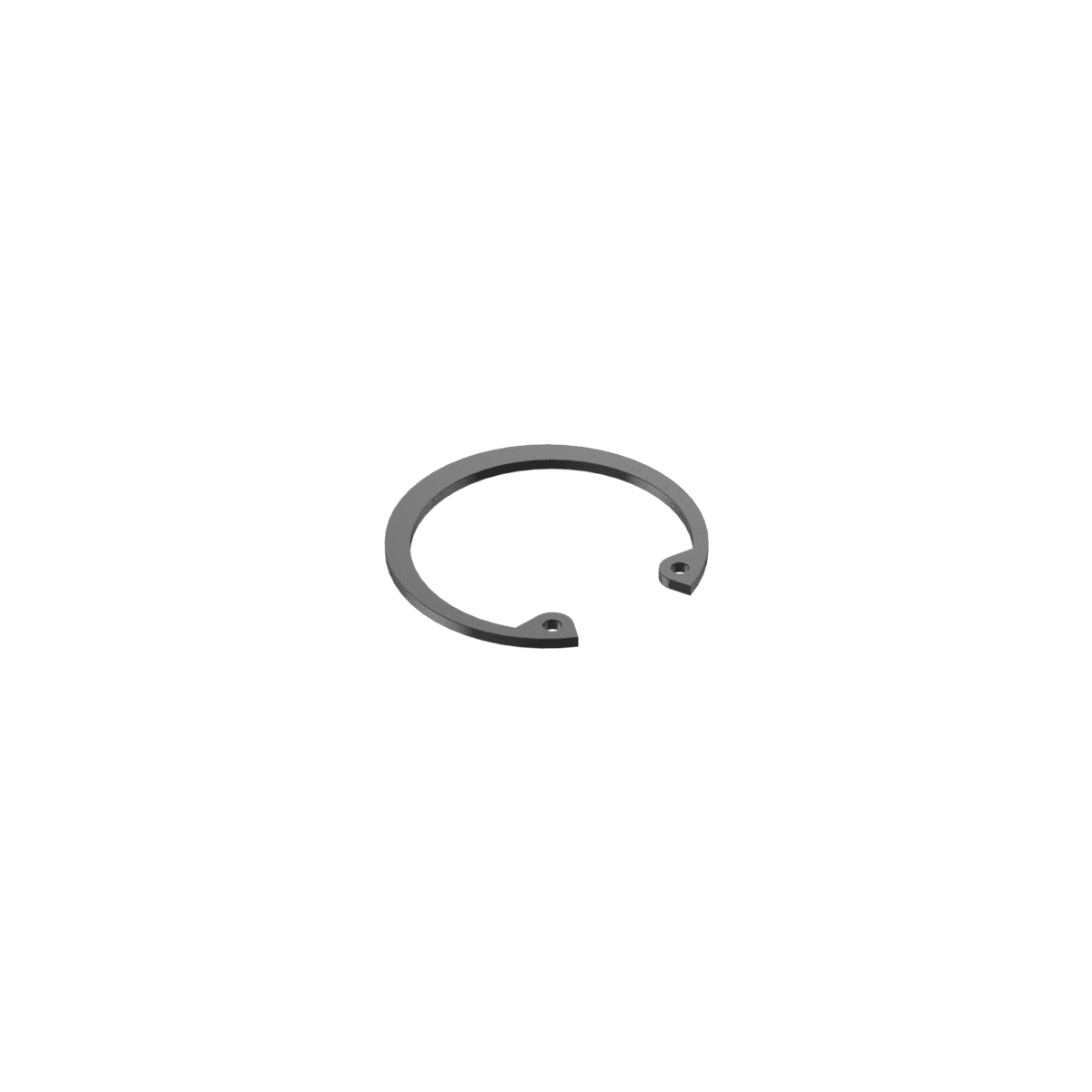 2pc - 7/16" (0.4375) SAE Internal Retaining Ring, Snap Ring, Black ...