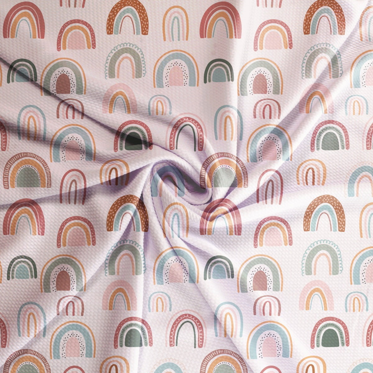 Rustic Sage Multi-Colored Rainbows Bullet Fabric - Walmart.com