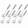 16X Hot Pot Strainer Scoops, Stainless Steel Hot Pot Strainer Spoons ...