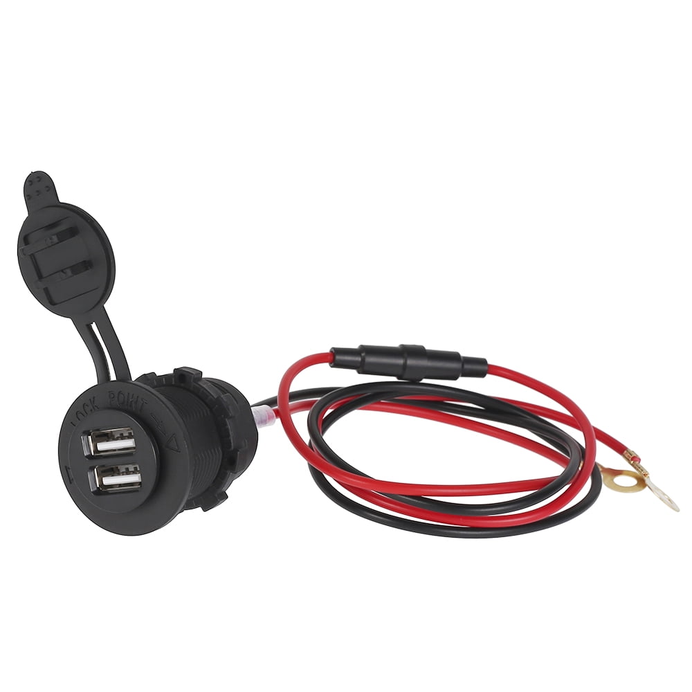 Fyeme Car Lighter Socket with 2 USB Ports Car Cigarette Lighter for ...