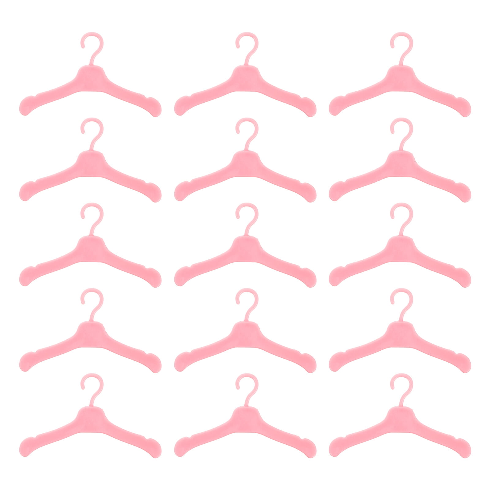Click here for Qusenong 50pcs Doll Clothes Hanger Plastic Doll Cl... prices
