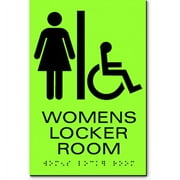 Womens Locker Room Sign