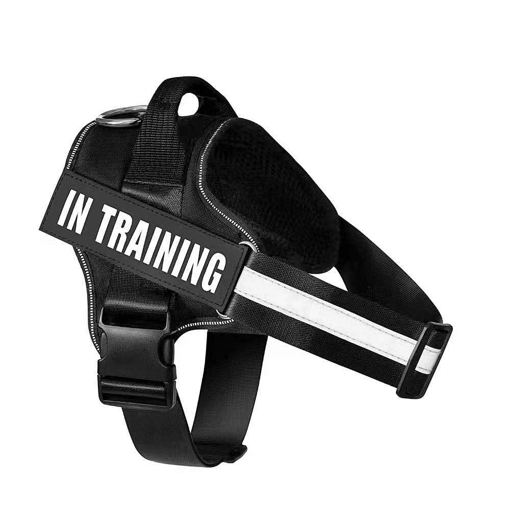 Reflective dog harness, no-pull dog harness, adjustable pet training ...