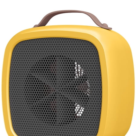 TB&W Electric Heater 500W Desktop Warm Air Heater Indoor Office ...