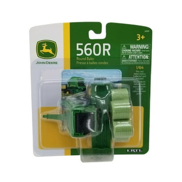 John Deere Toy Haying Set, 1:32 Scale with Tractor, Baler, Wagon - 15 ...