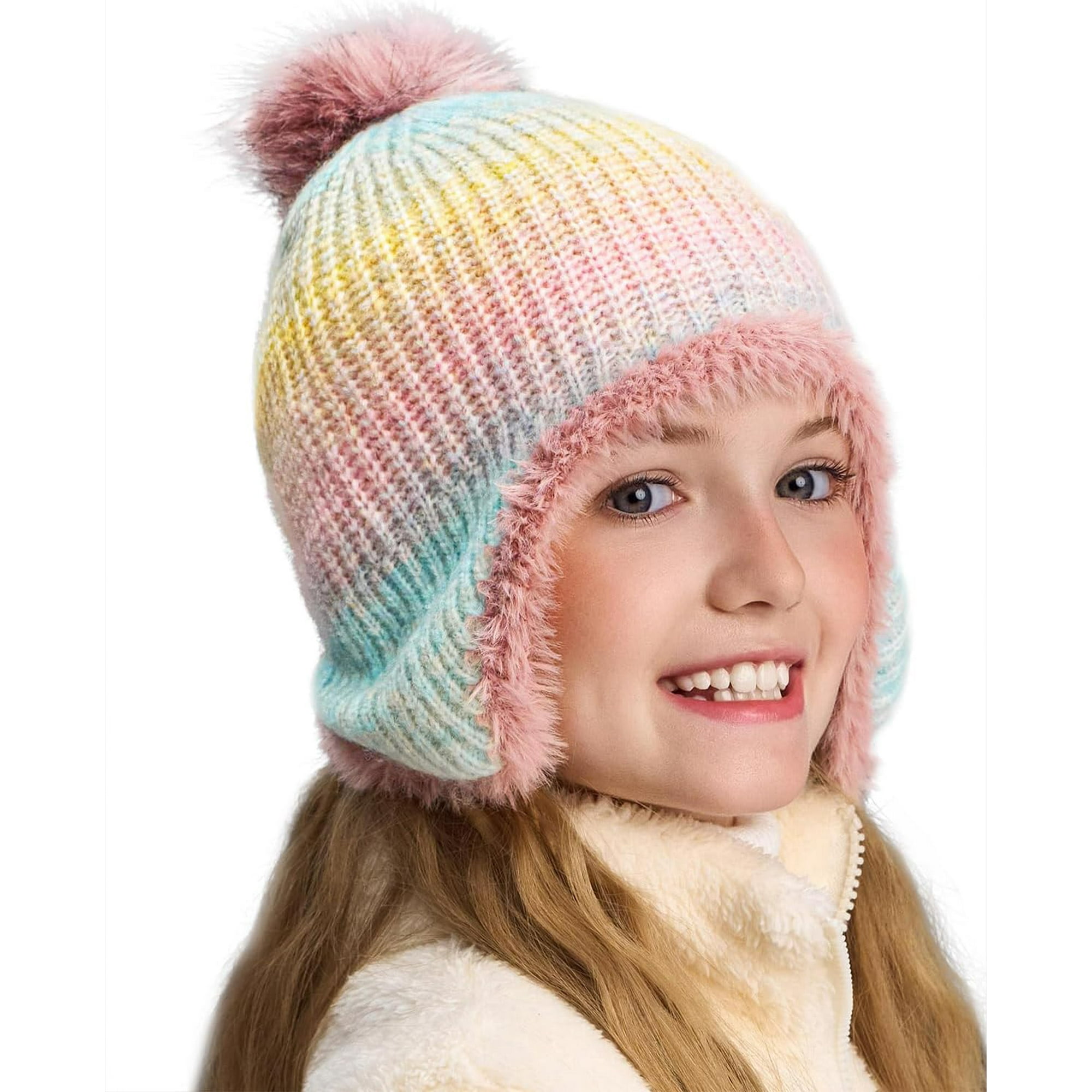 Click here for Nobrand 1pcs，girls Winter Beanie Hat With Ear Flap... prices