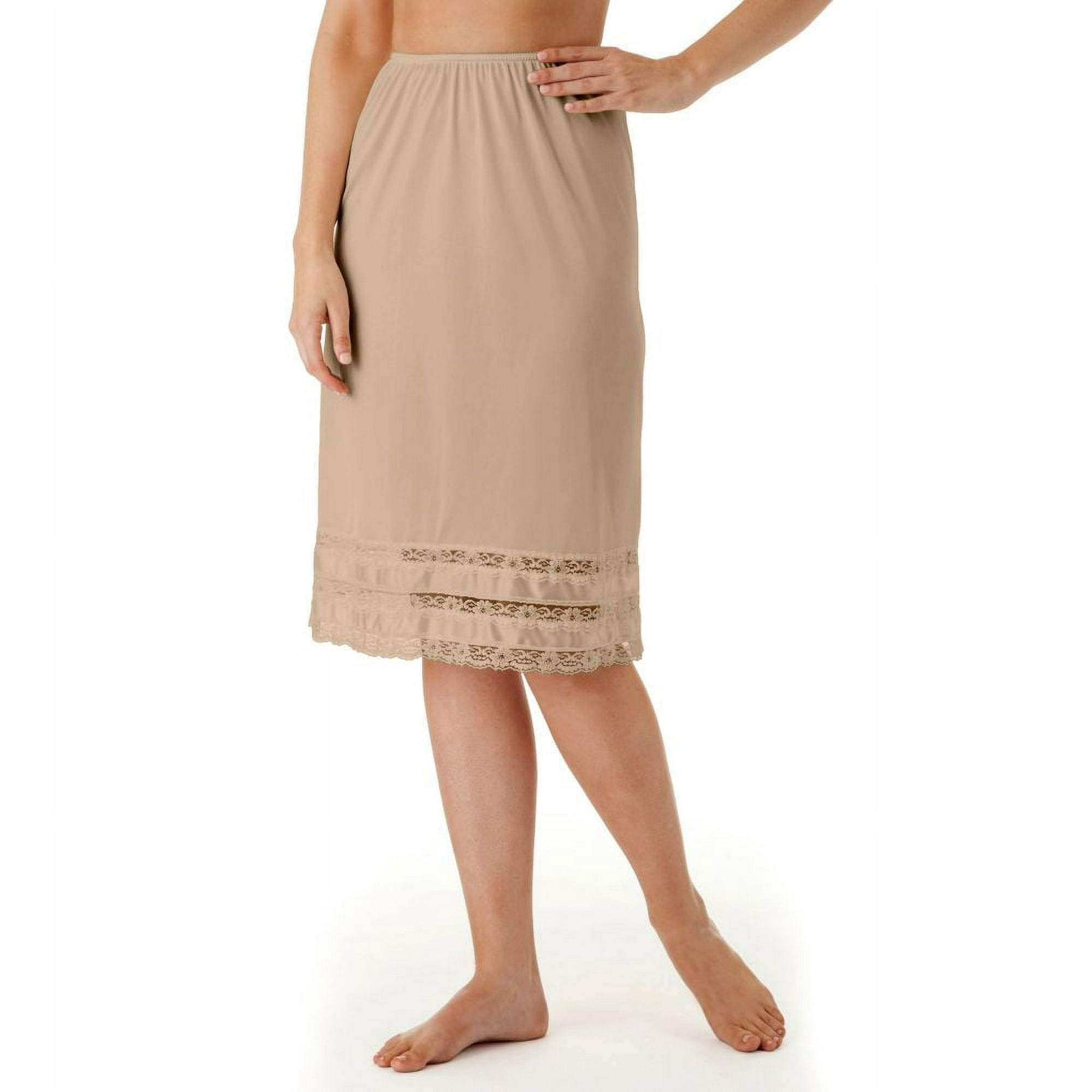 Click here for Womens Shadowline 2702 Snip-It 27 Inch Slip (Nude... prices