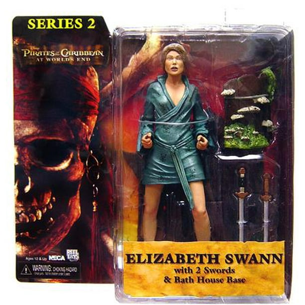 NECA Pirates of the Caribbean Series 2 Elizabeth Swann Action Figure ...