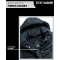 Steve Madden Women's Insulated Puffer Parka Coat – Weather Resistant ...