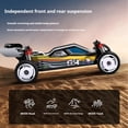1/24 Scale RC Racing Car 2WD Drift Vehicle With Gyroscope Stabilization ...