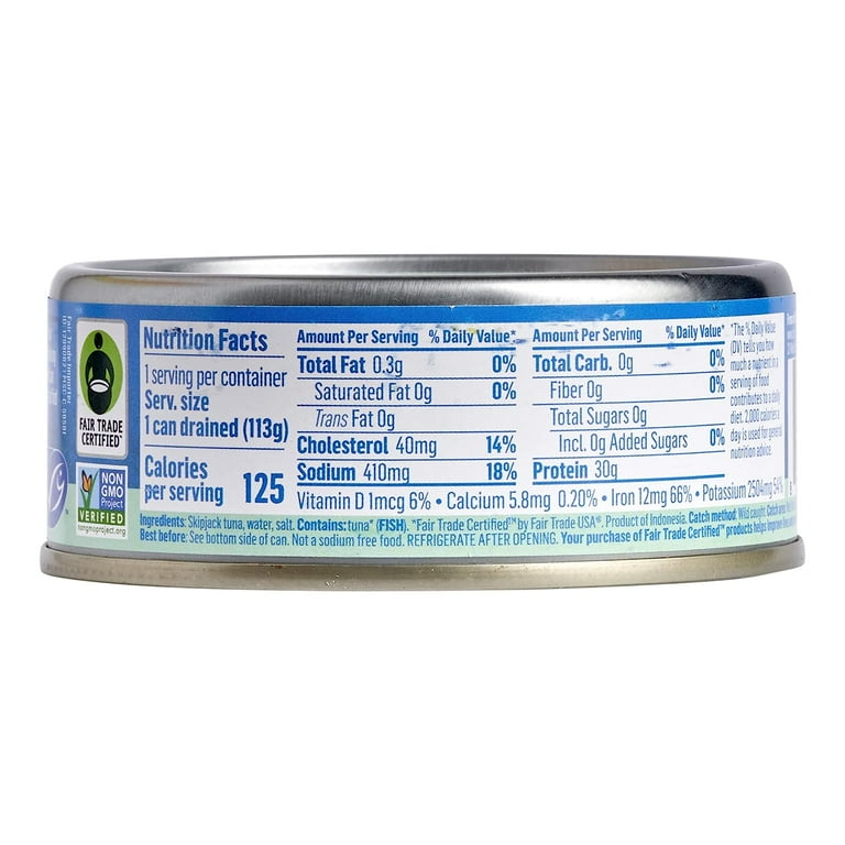 Tuna Fish Can Label