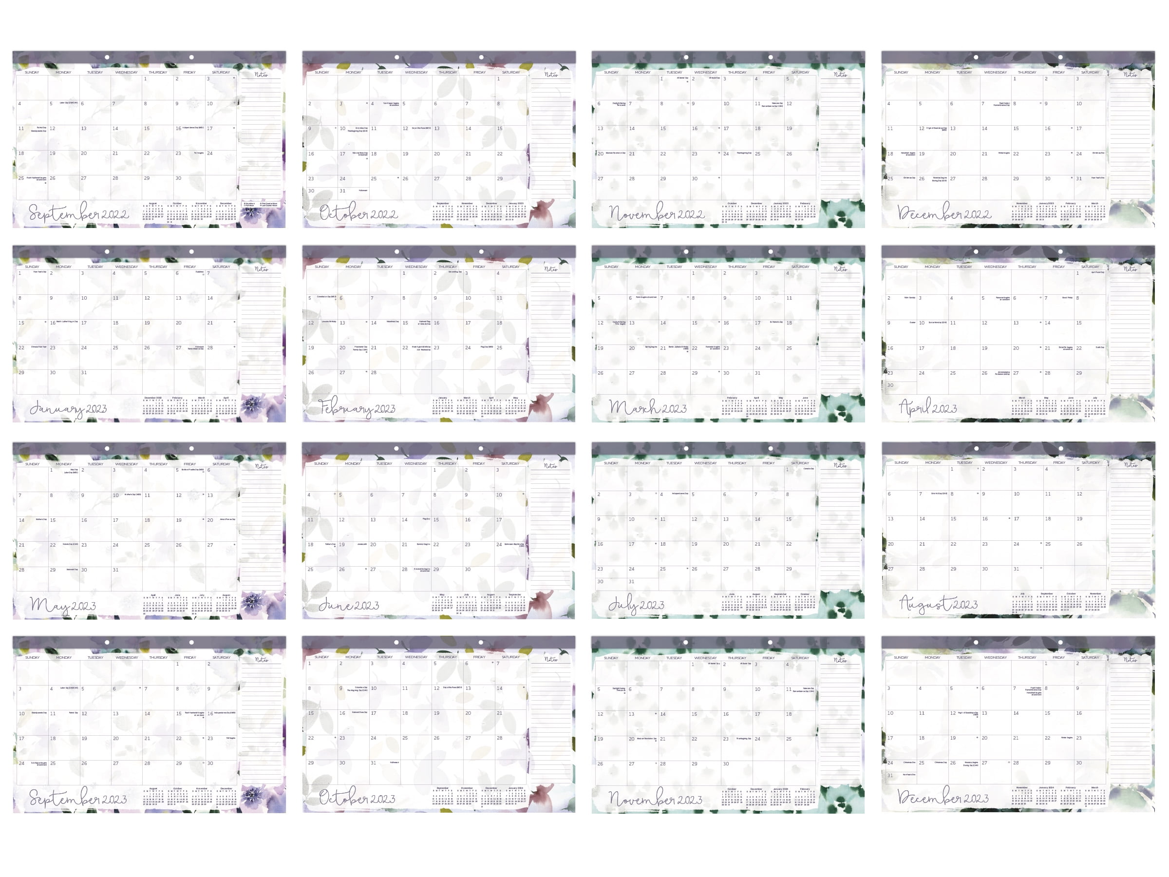 Buy Trends International 2023 Ethereal by Stephanie Ryan Desk Pad ...