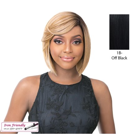 Synthetic Annalize Wig Full Wig: Short Straight Blunt With Bang,Off ...
