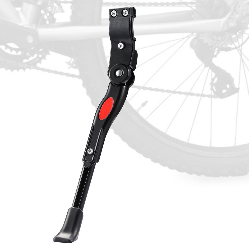Adjustable Bike Kickstand, Aluminum Alloy Rear Side Bicycle Kick Stand ...