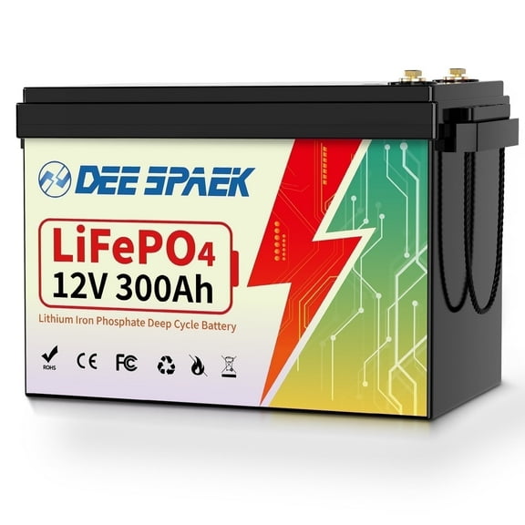 Wattcycle 12V 100Ah LiFePO4 Lithium Battery PRO, Rechargeable Deep ...