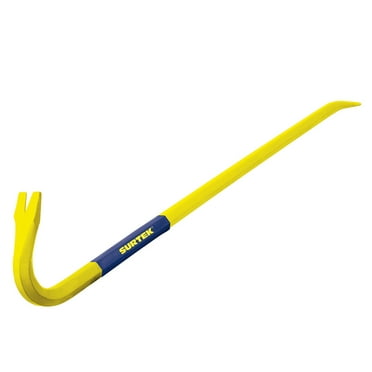 "Stanley Tool 36"", High-Carbon Steel Slotted Claw Ripping Bar, Beveled ...