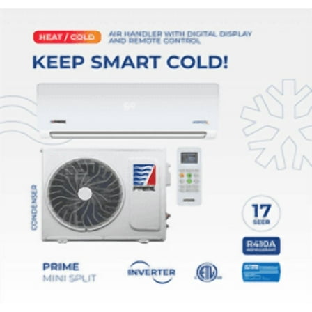 Comfort Star 12,000 BTU Ductless Mini-Split Inverter Air Conditioner ...