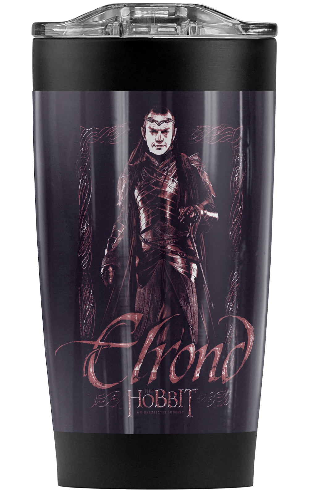 The Hobbit/Elrond Stare Stainless Steel Tumbler 20 oz Coffee Travel Mug ...