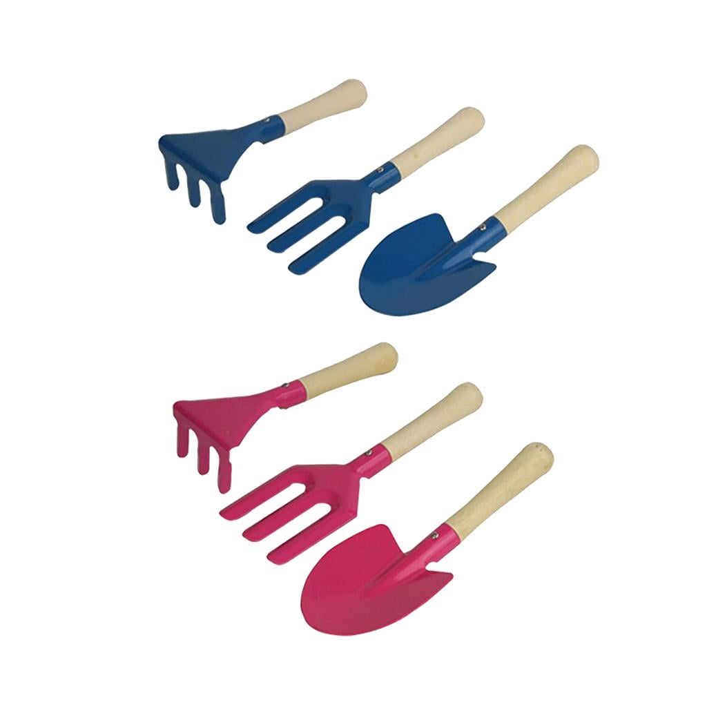 Click here for Beloving Mini Metal Rake Shovel Fork Set For Kids... prices
